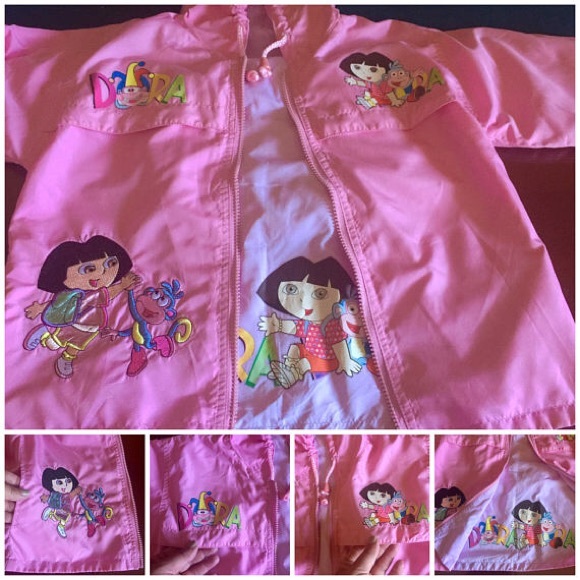 Nickelodeon | Jackets & Coats | Dora The Explorer Pink Jacket ...